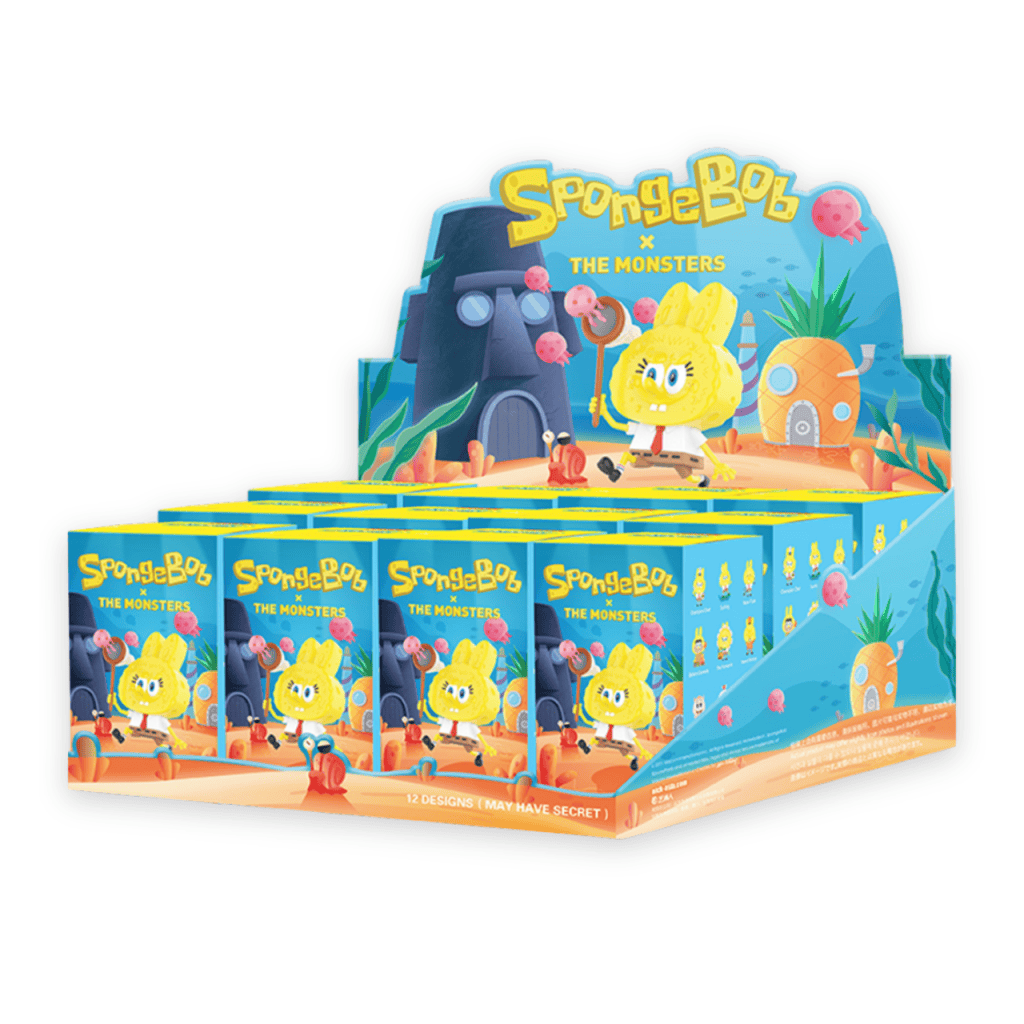Labubu X Spongebob : Blind Box | Authentic Figures